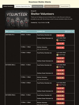 SignUpGenius.com: Free Online Sign Up Forms