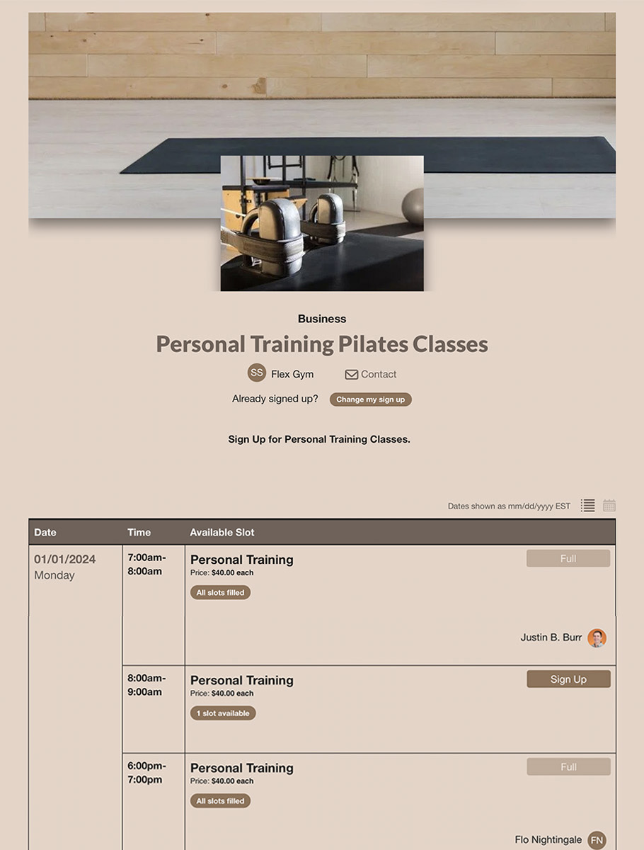 SignUpGenius - Free Online Sign Up Forms