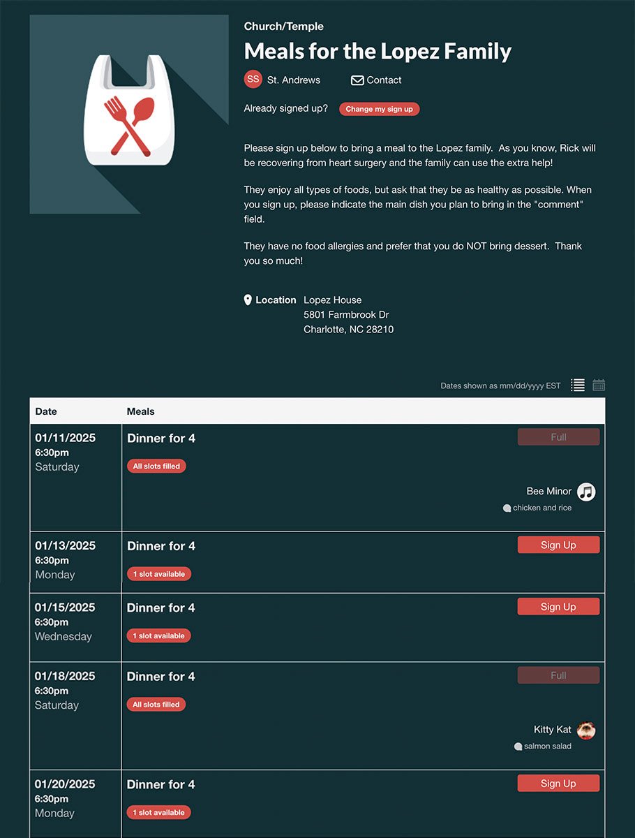 SignUpGenius - Free Online Sign Up Forms