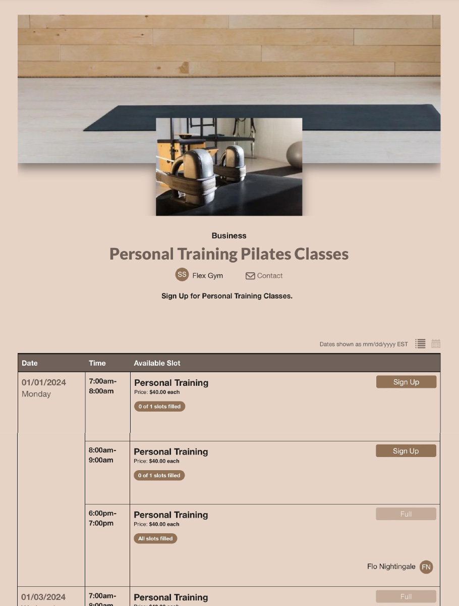 SignUpGenius - Free Online Sign Up Forms