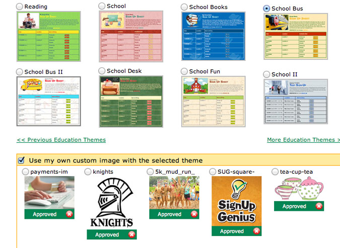 SignUpGenius Features