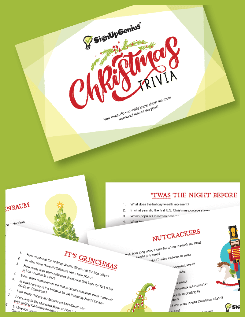 SignUpGenius Printables